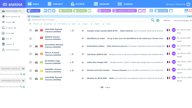 eMANA - Intelligent messaging